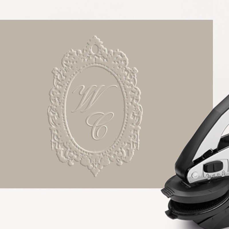 Embossed Invitation - Etsy