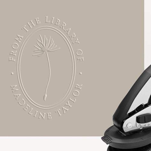 Library Embosser 25 Personalized Custom Gift Embossing - Etsy