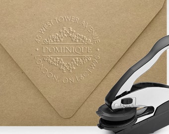 Embosser Return Address Embosser Custom Embosser Name | Etsy