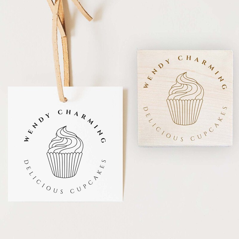 Cupcake Stamp - Etsy