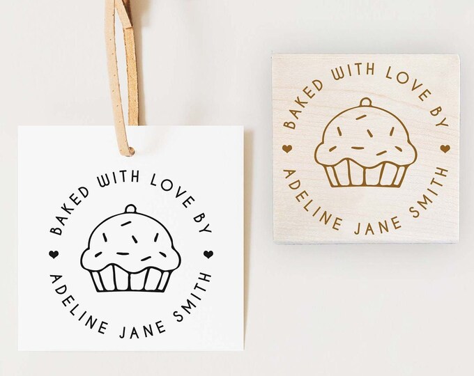 Custom Stamp, Logo Stamp, Business Stamp, Kitchen Stamp, Recipe Card ...
