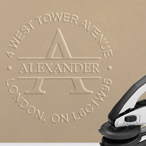 Embosser Custom Embosser Address Embosser Personalized | Etsy