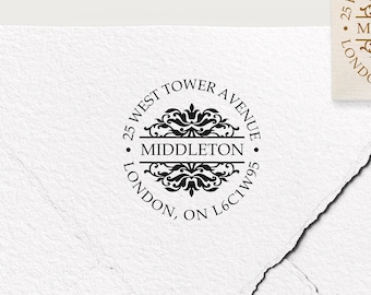 Personalized Company Name Stamp Company Address Stamp Custom - Etsy