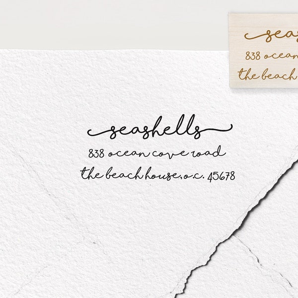 Calligraphy Stamp - Etsy