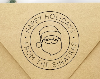 Santa Claus Stamp - Etsy