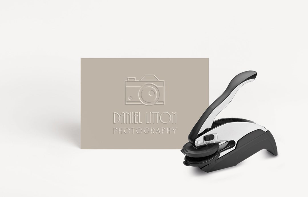 Custom Embosser, Business Embosser, Photography Embosser, Camera ...