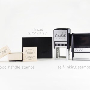 Custom Self-inking Stamp, Santa With Reindeers Personalized Stamp ...