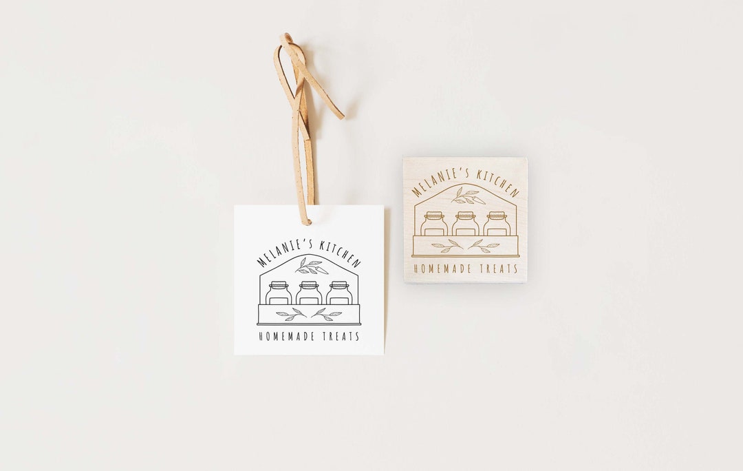 Custom Stamp, Logo Stamp, Homemade Logo Stamp, Rubber Stamp ...