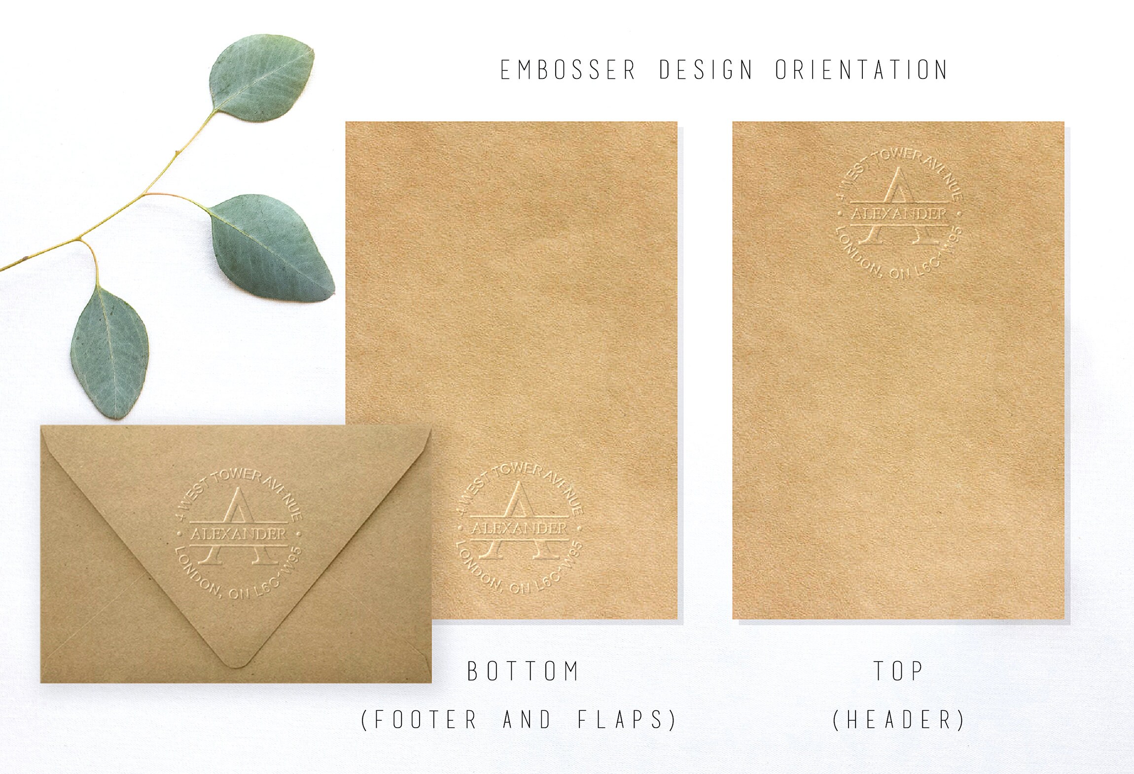 Embosser Custom Embossing Seal Name Embosser | Etsy