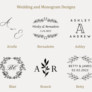 Custom Embosser, Wedding Embosser, Monogram Embosser, Embossed ...