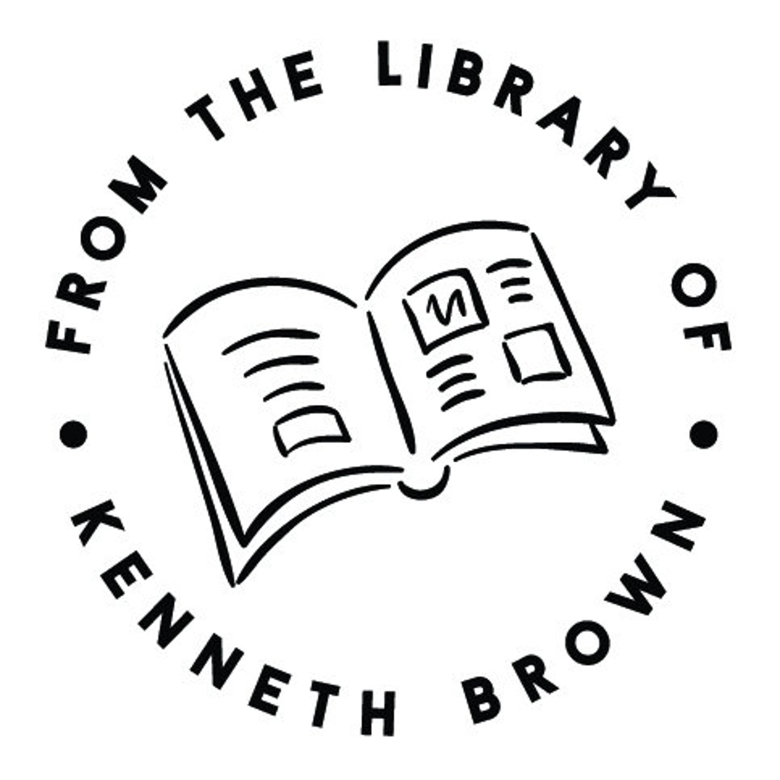 Book Stamp Library Stamp Rubber Stamp Custom Stamp - Etsy