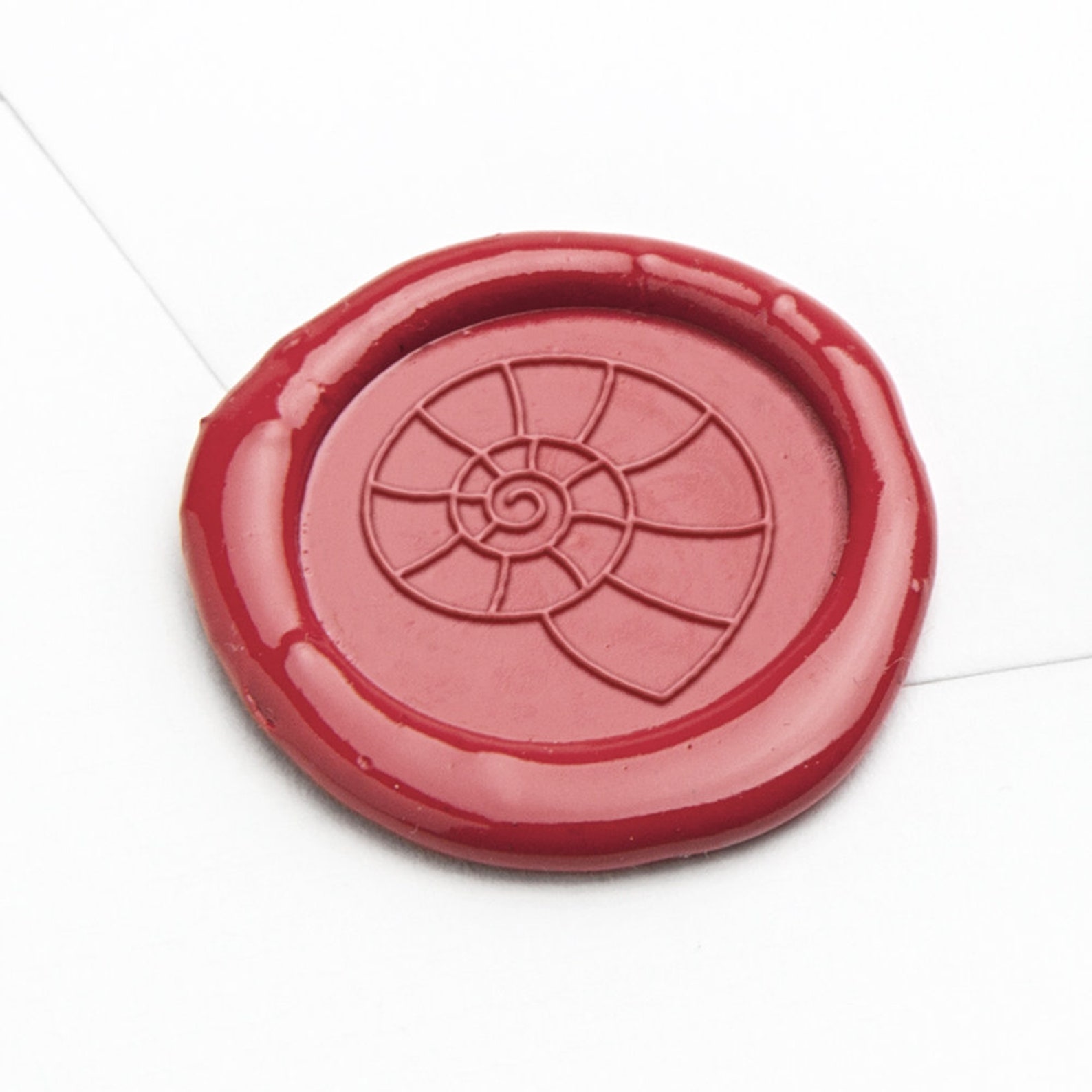 Nautilus Shell Wax Seal Wax Seal Stamp Wax Stamp Wedding | Etsy