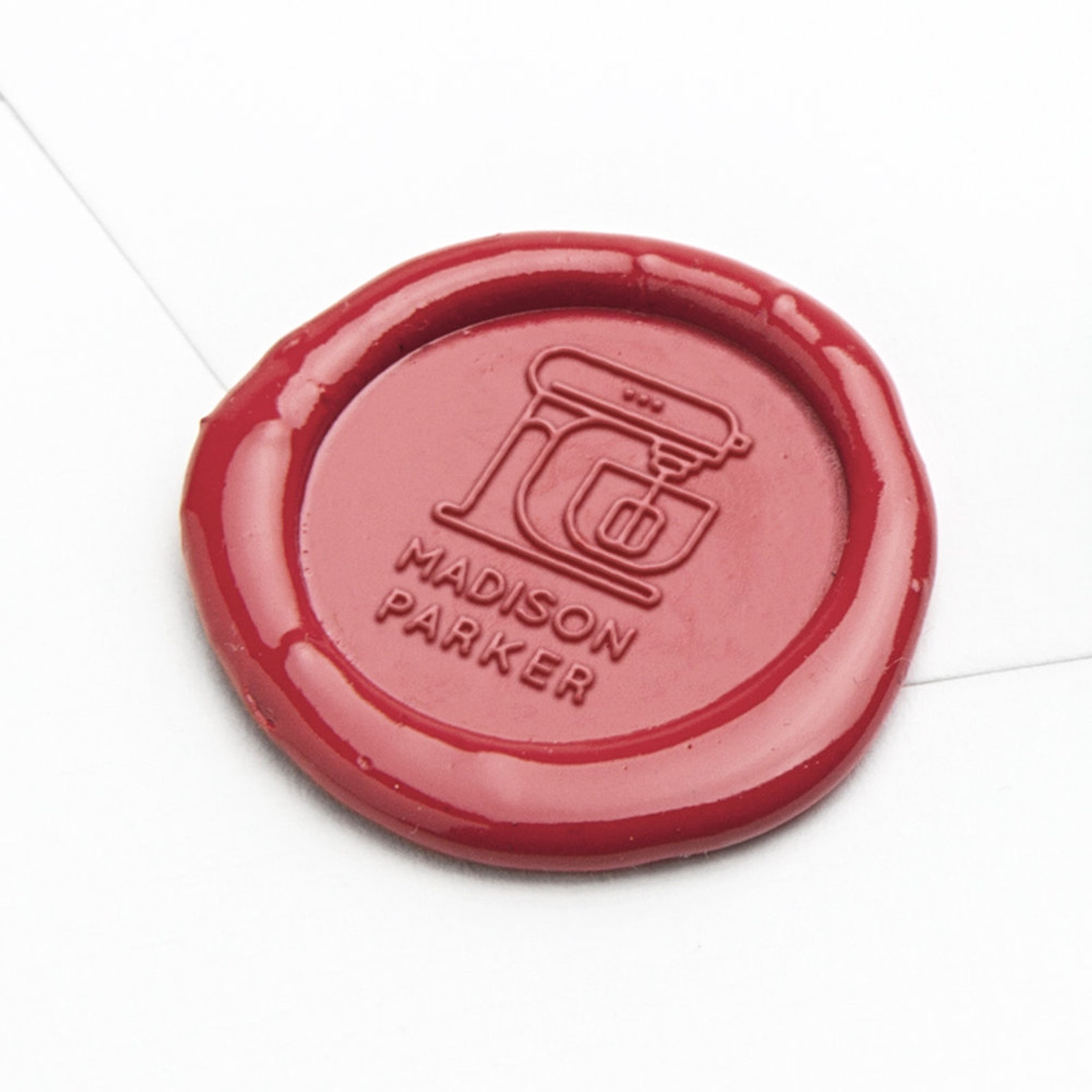 Logo Wax Seal Custom Wax Stamp Bakery Logo Baking Seal | Etsy