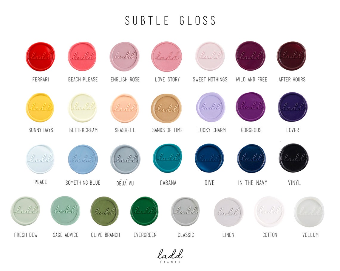 Your Signature Wax Seal Custom Wax Seal Stamp Signed Wax - Etsy