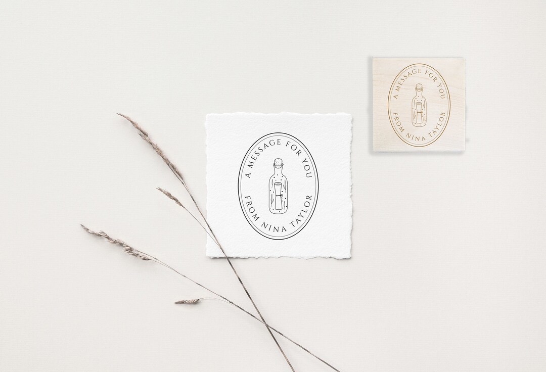 Custom Stamp, Personalized Stamp, Personalized Gift, Rubber Stamp, Self ...