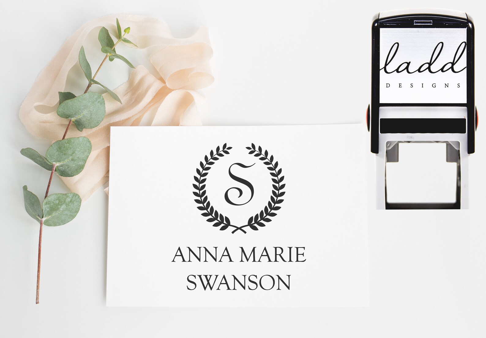 Initial Stamp Custom Stamp Personalized Stamp Personalized | Etsy