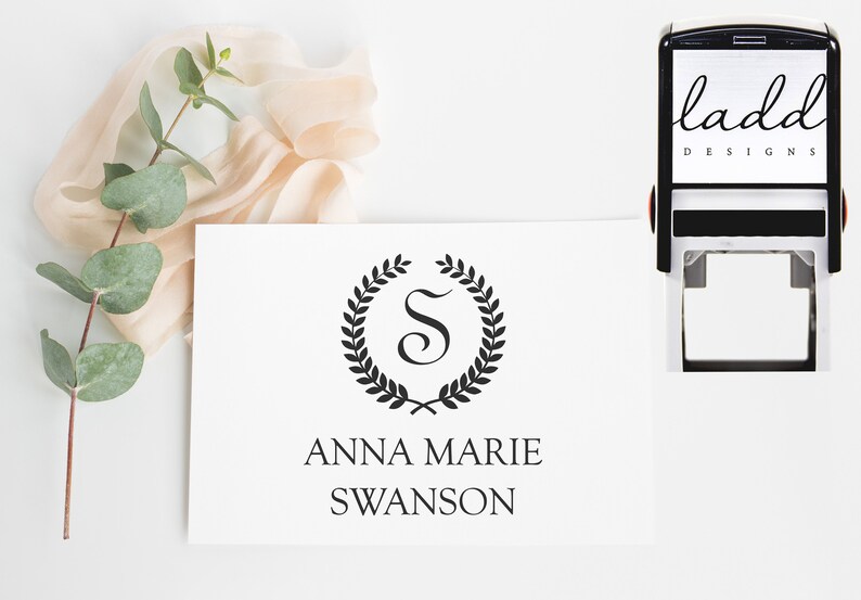 Initial Stamp Custom Stamp Personalized Stamp Personalized | Etsy