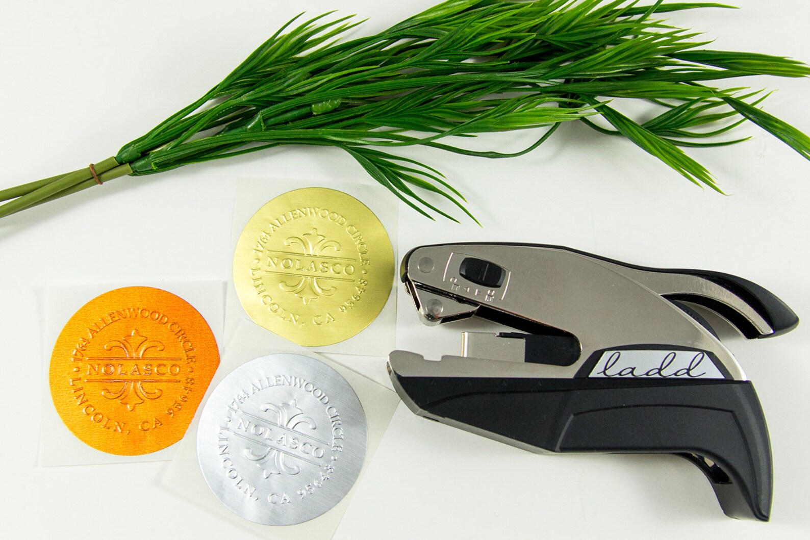 Foil Stickers Round Metallic Stickers Silver Stickers Gold - Etsy