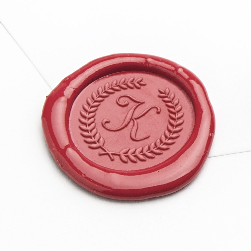 Initial Wax Seal Stamp Custom Wax Seal Personalized Wax | Etsy