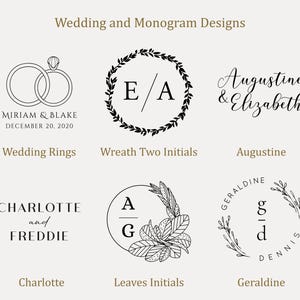 Custom Embosser, Wedding Embosser, Monogram Embosser, Embossed ...