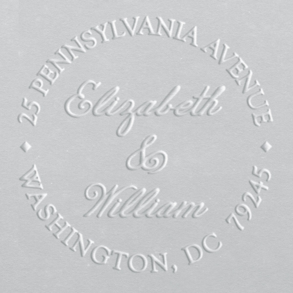 Wedding Embosser Couple Embosser Address Embosser Custom - Etsy