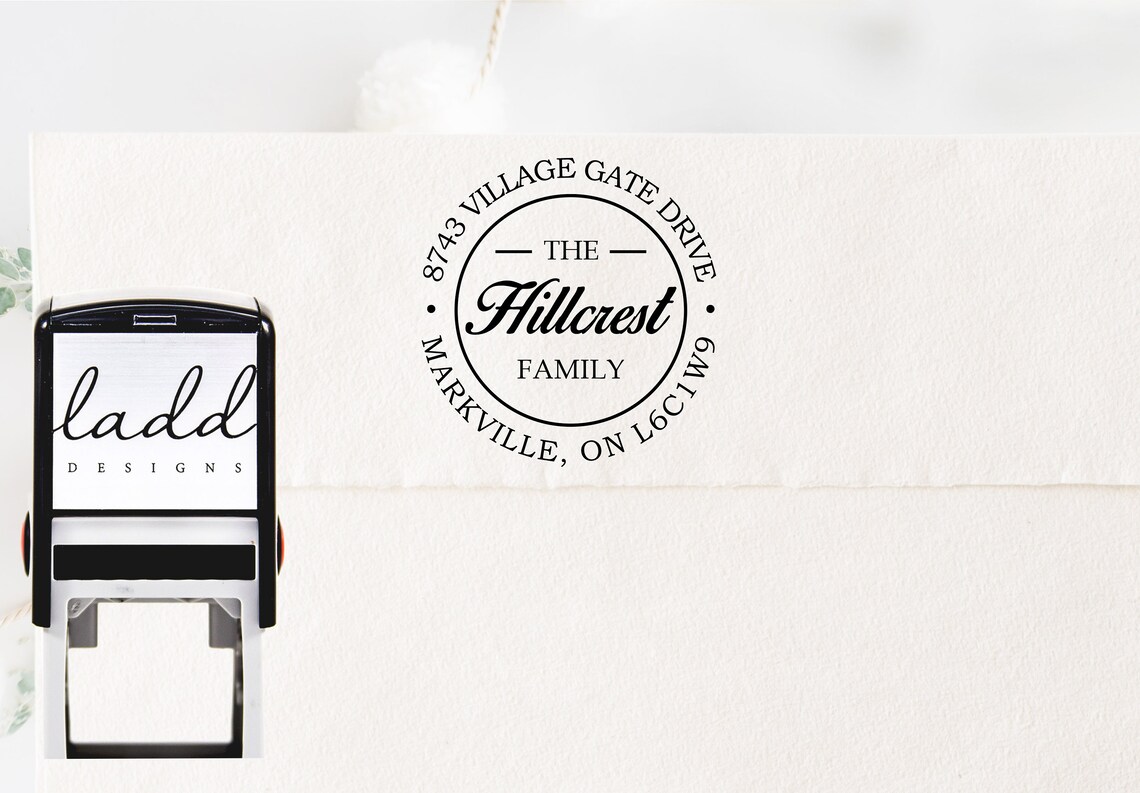 Address Stamp Custom Stamp Personalized Stamp Personalized | Etsy