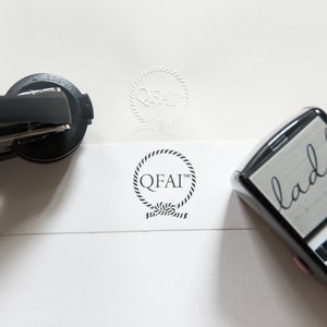 Custom Stamp, Logo Rubber Stamp, Personalized Stamp, Self-inking Stamp ...