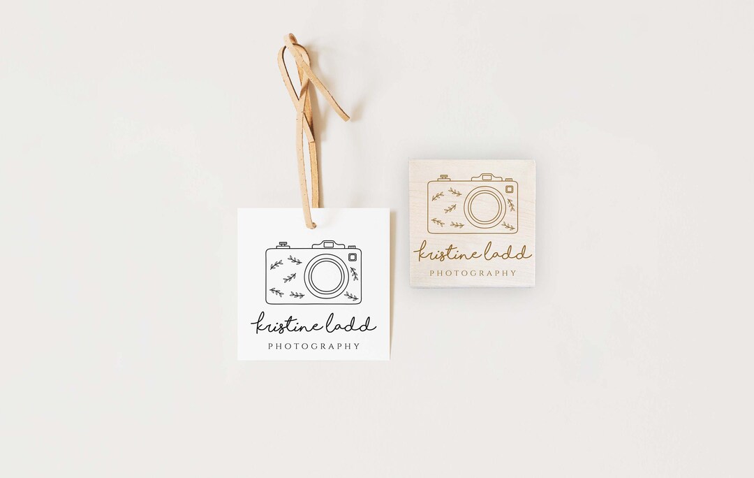 Photography Logo Stamp, Photographer Logo Stamp, Custom Stamp ...