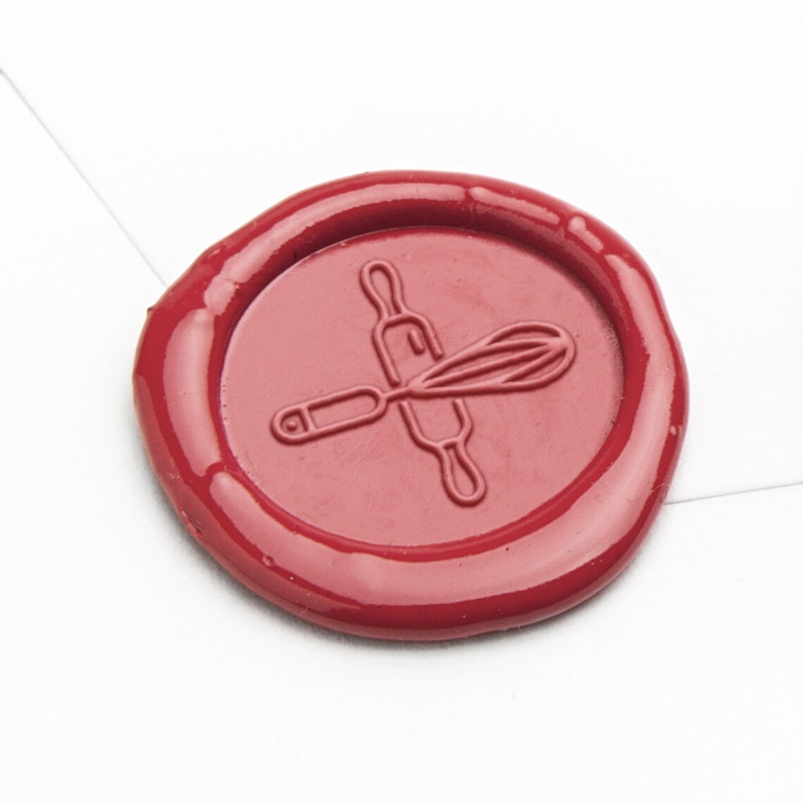 Whisk and Rolling Pin Wax Seal Stamp Baking Wax Seal Stamp | Etsy