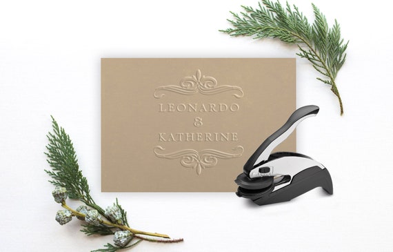 Embosser Name Embosser Custom Embossing Seal - Etsy
