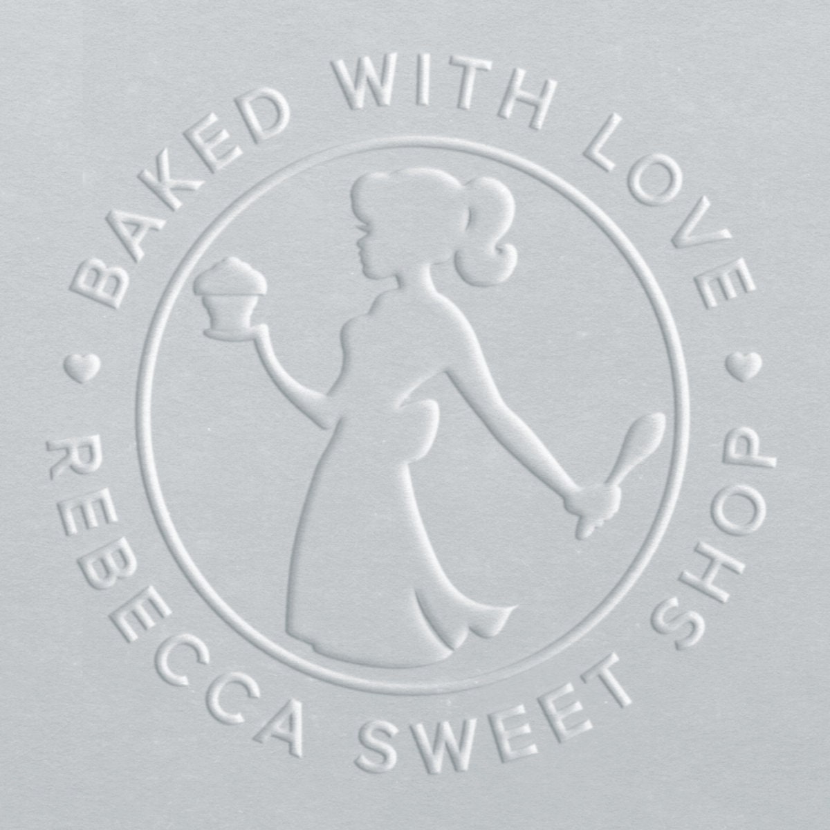 Custom Embosser Logo Embosser Baking Logo Embosser Logo - Etsy