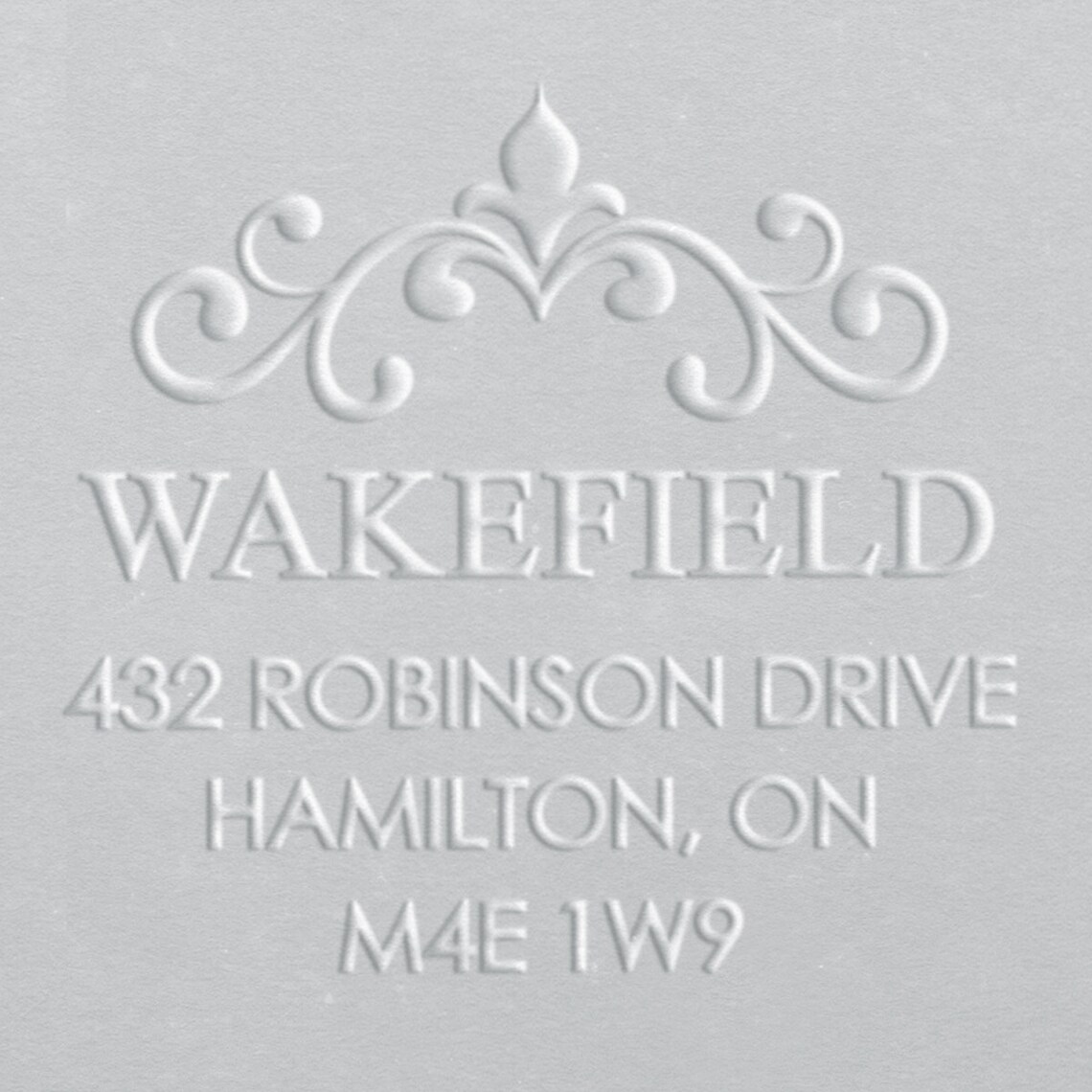 Embosser Return Address Custom Embossing Seal Personalized - Etsy