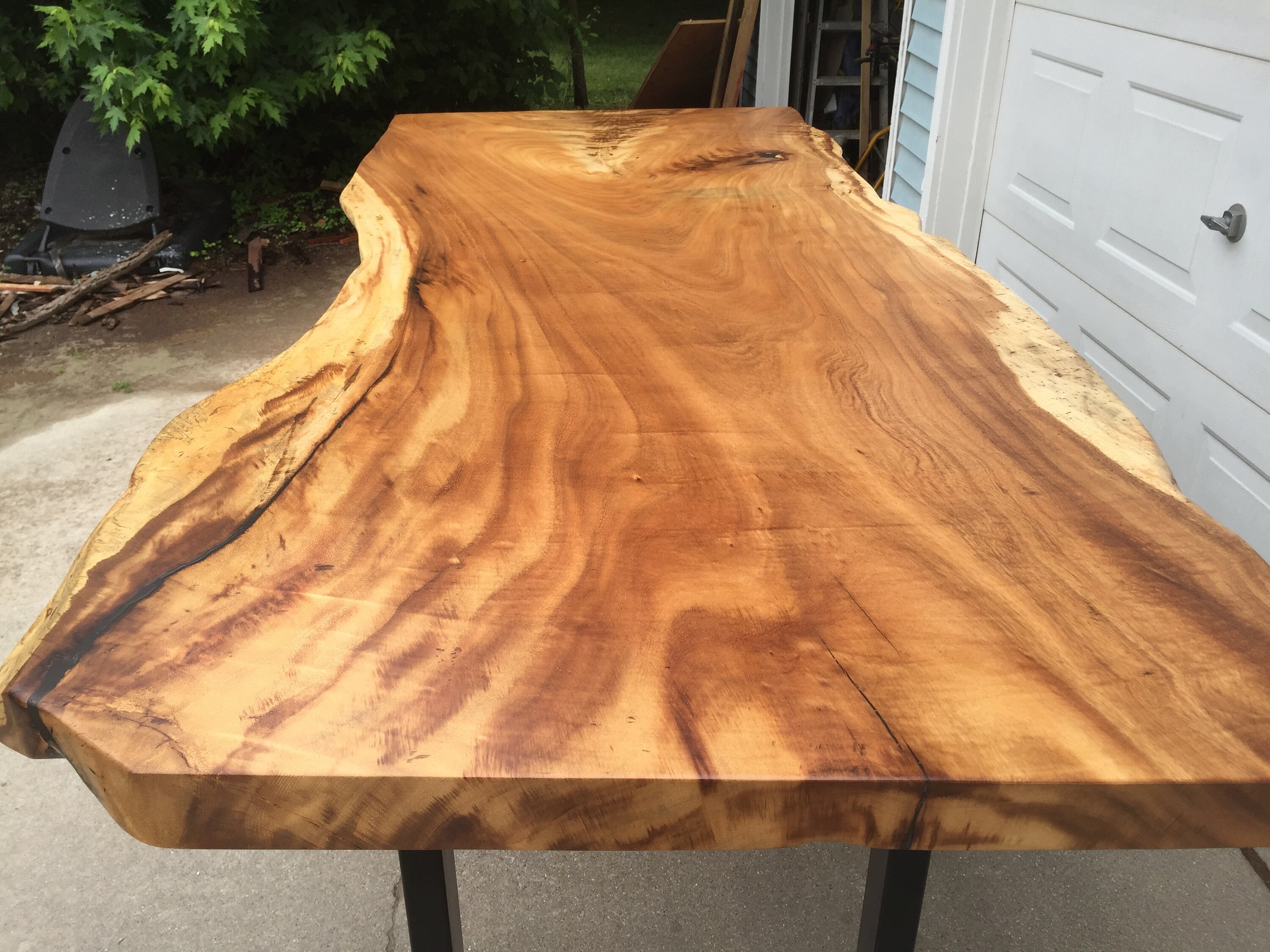 Large Live Edge Wood Tables Custom Live Edge Conference | Etsy