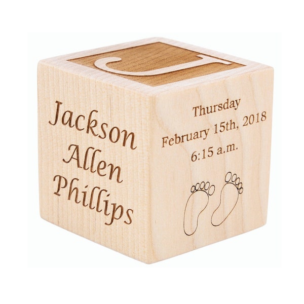 Wooden Baby Blocks - Etsy
