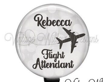 Flight Attendant Id - Etsy
