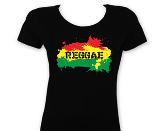 Jah Rastafari Reggae Short Sleeve T-shirt Dress | Etsy