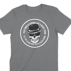 Ghost Town Skull Logo the Specials Men's Ska T-shirt - Etsy