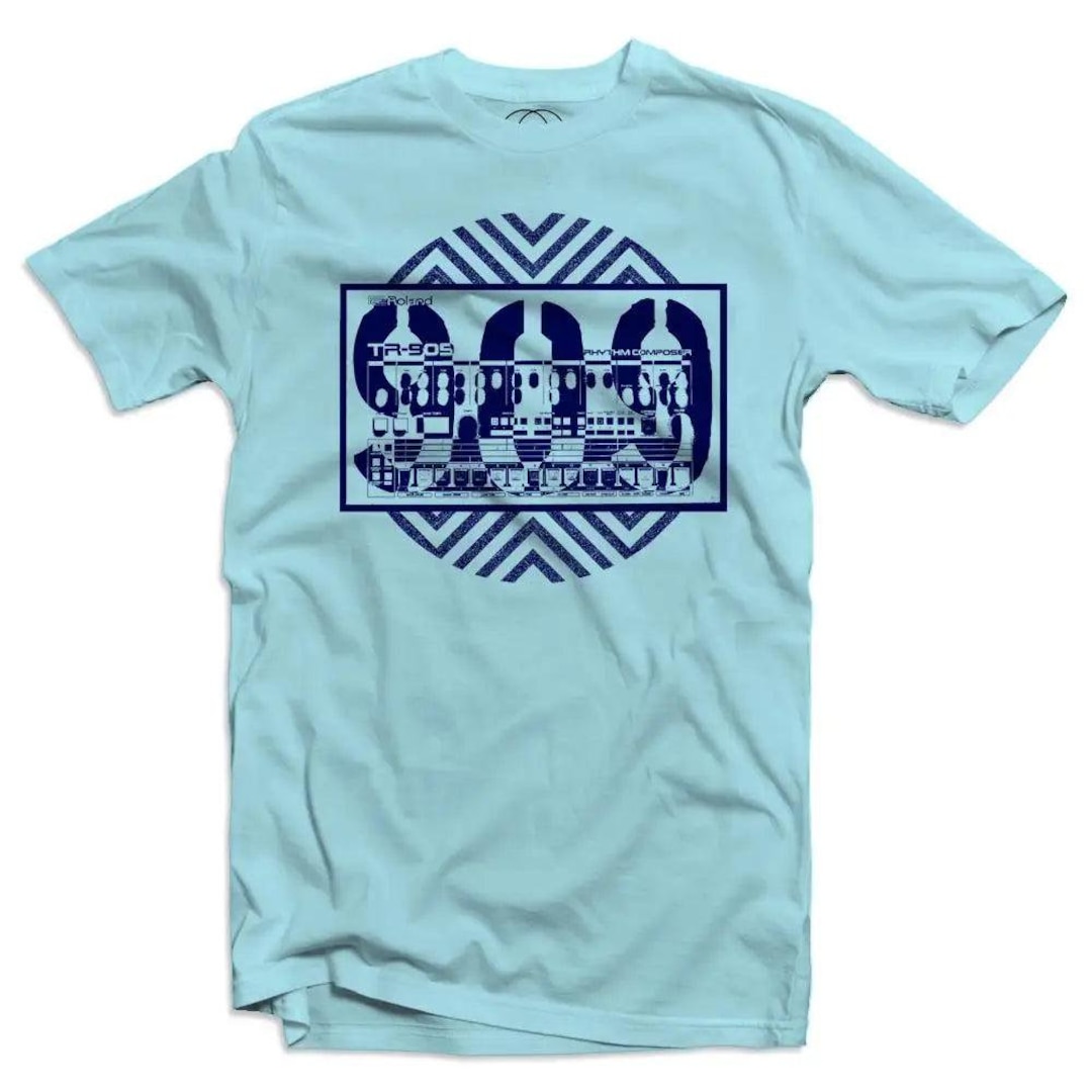 Roland 909 Drum Machine House Music T Shirt - Rave Acid EDM Dance Music ...
