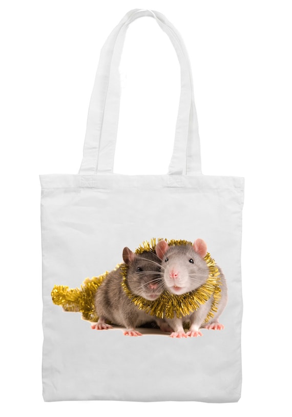 Christmas Pet Rats Christmas Shoulder Bag | Etsy