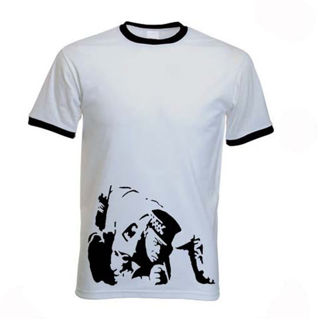 Banksy Coke Copper Men's Ringer T-shirt - Etsy