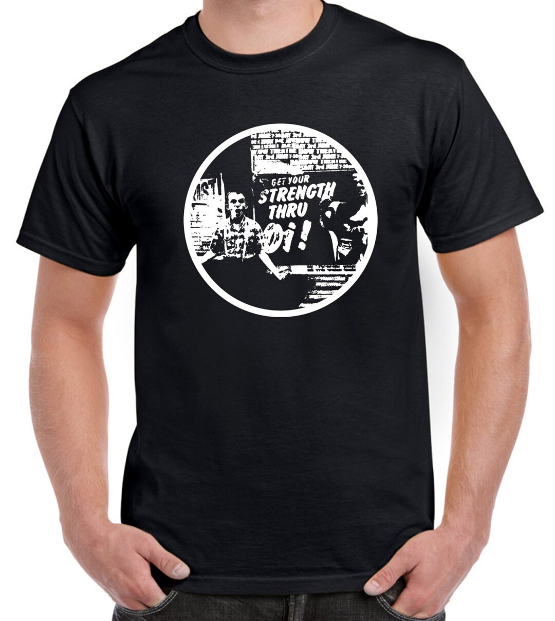 Strength Through Oi Men's Skinhead T-shirt - Etsy