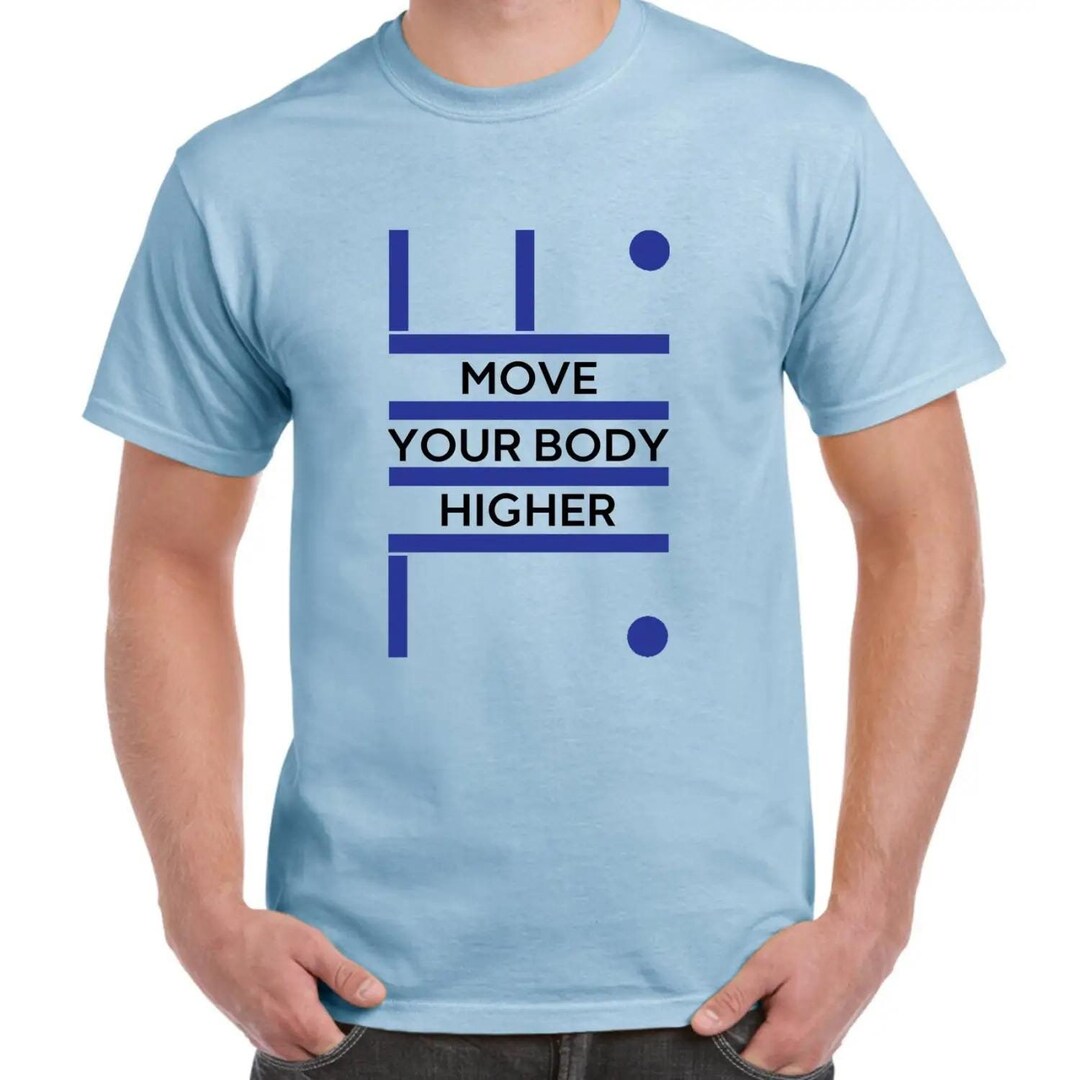 Move Your Body Higher Xpansions Men's Acid House Music T Shirt - Old ...