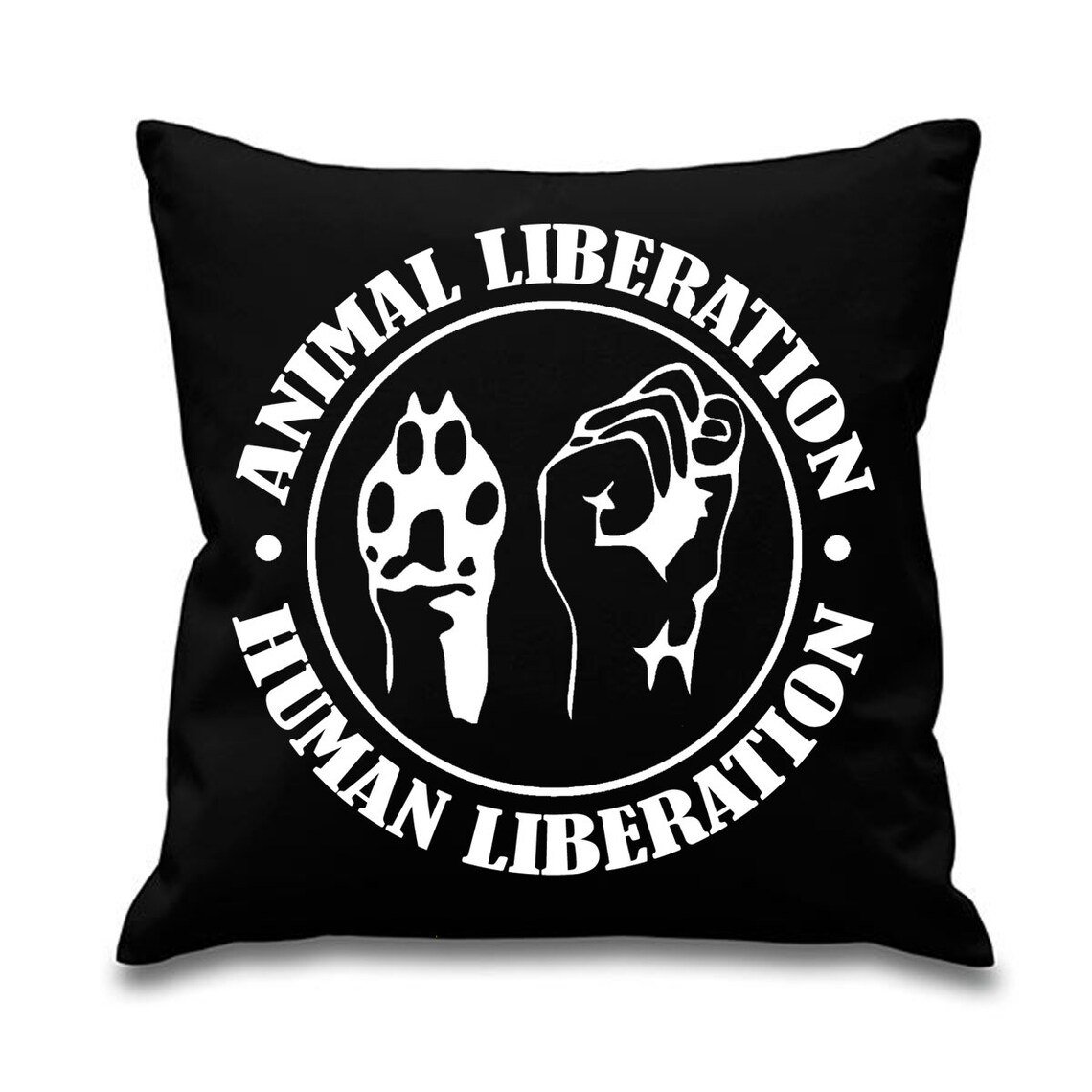 Animal Liberation Human Liberation 18 X 18 Filled - Etsy