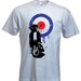 Mod Target Scooter Men's T-shirt - Etsy UK