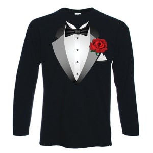 Tuxedo Men's T-shirt - Etsy
