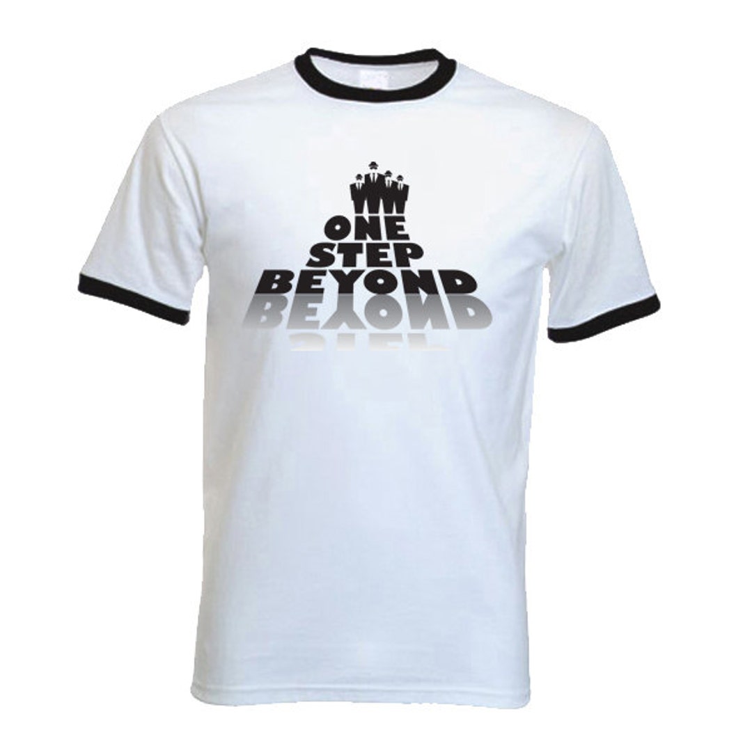 One Step Beyond Men's Ringer T-shirt - Madness Ska Reggae the Specials ...