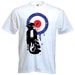 Mod Target Scooter Men's T-shirt - Etsy UK