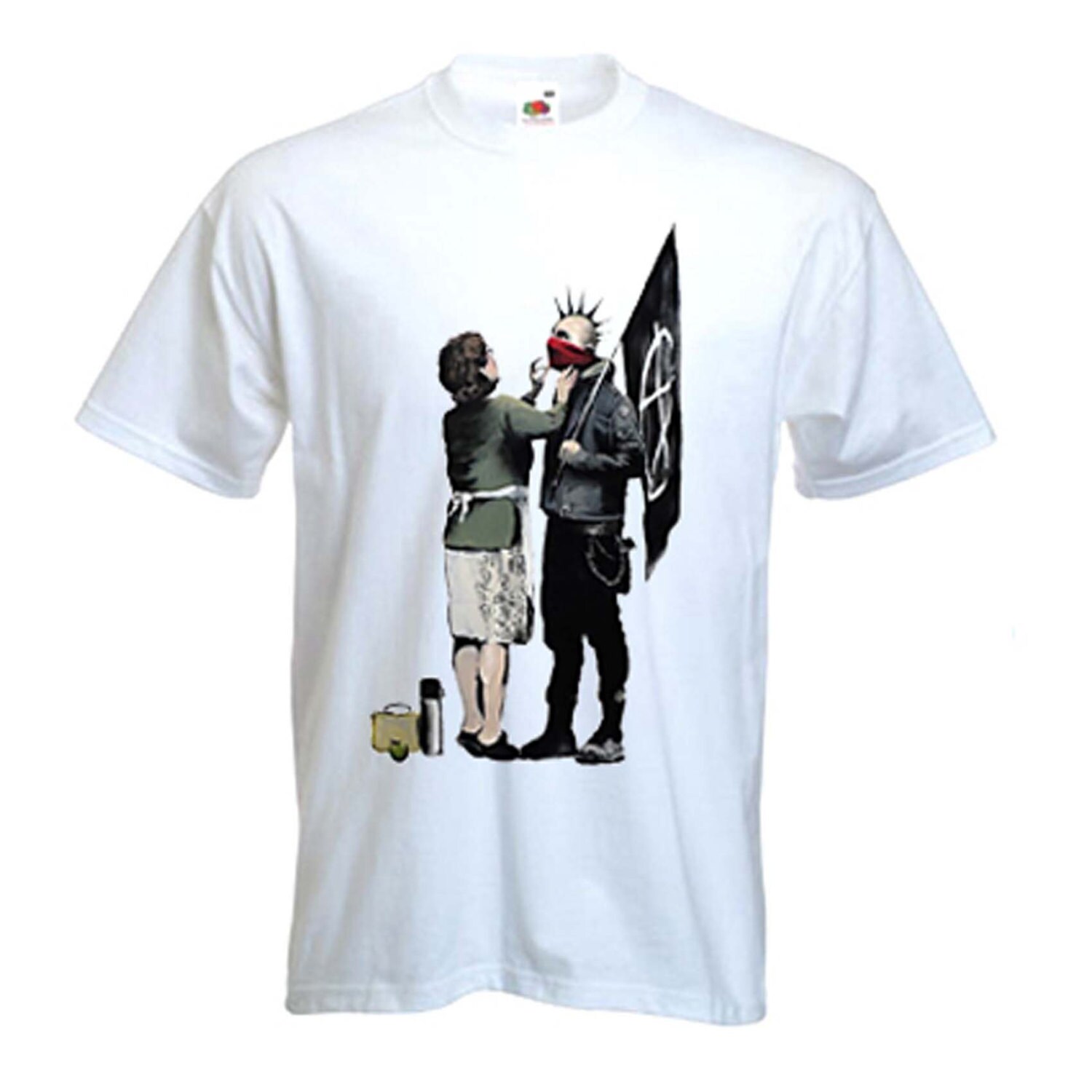 Banksy Punk Mum Men's T-shirt - Etsy UK