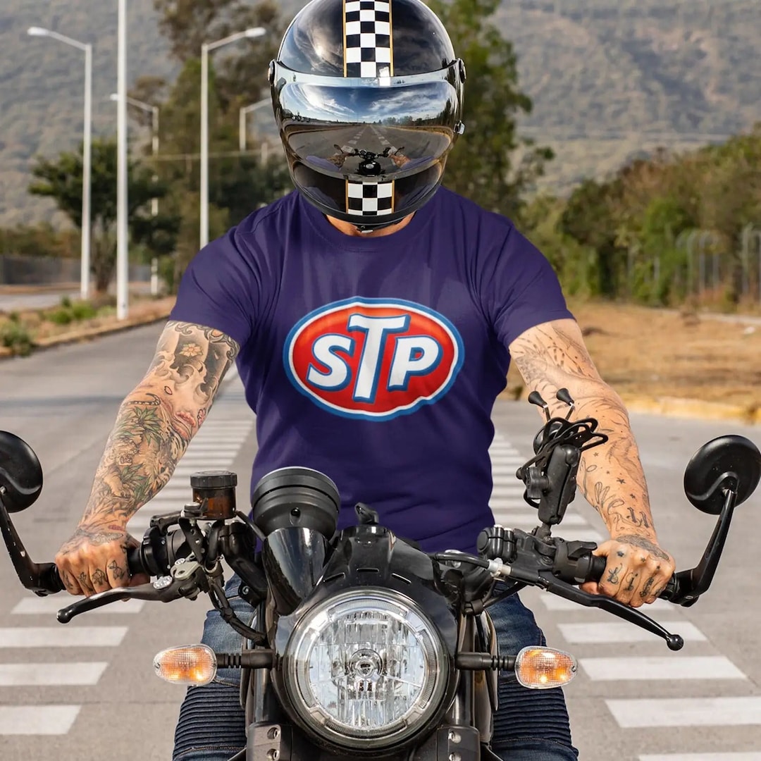 STP Oil Racing Team Logo Men's T Shirt - Choice of Colours - Etsy