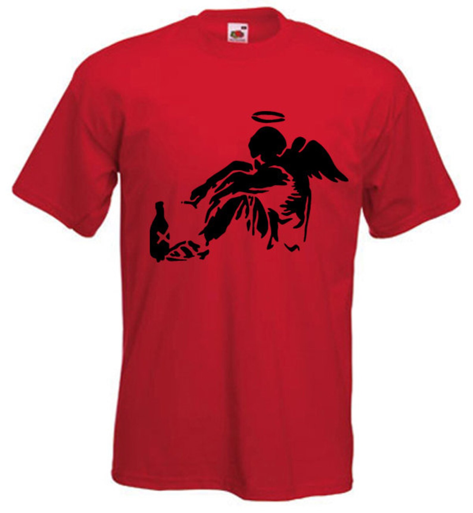 Banksy Fallen Angel Mens T-shirt - Etsy